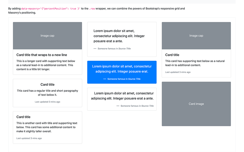 Examples · Bootstrap v5.0 | Bootstrap官方文档中国镜像